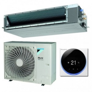 Climatiseur Gainable FBA71A9 / RZAG71NV1 DAIKIN Télécommande Blanc ...