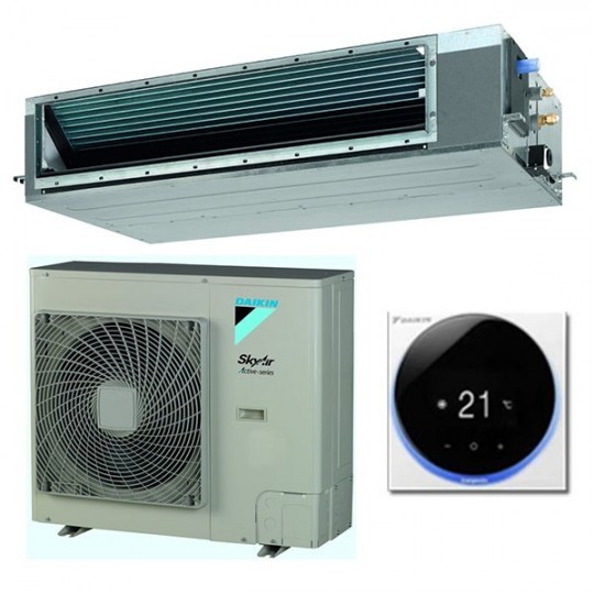 Climatiseur Gainable FBA140A / RZASG140MV1 DAIKIN Télécommande Blanc ...